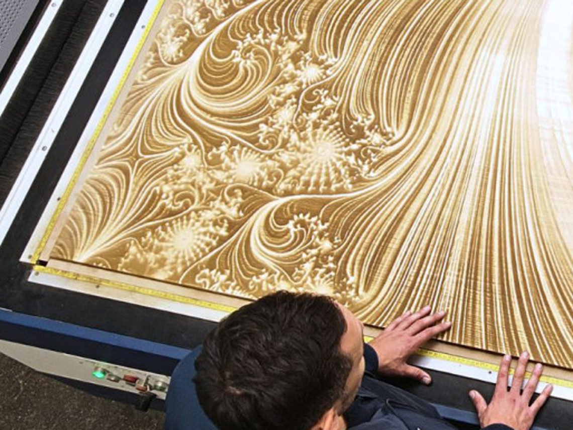 Laser-Oberflächenveredelung für Küchenrückwände | AxNum